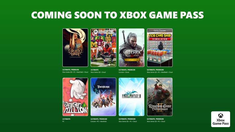 Xbox Game Pass & PC Game Pass 2026 – full list of new additions. Check ...